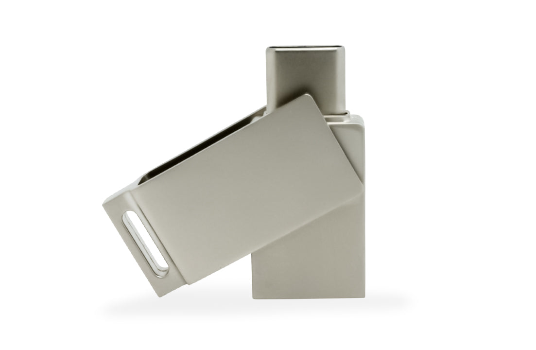 Mini Pivot Type-C 3.1 Flash Drive Unprinted – USB Memory Direct